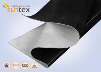 China Waterproof Fire Resist Silicone Impregnated Coated Woven Glass Fabric Roll for sale