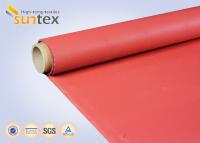 China Fireproof Silicone Coated Fiberglass Fabric Silicone Rubber Coated Fiberglass Fabric for sale
