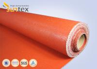 China High Temperature Resistant Thermal Insulation Refractory silicone coated fiberglass fabric for sale
