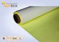 China High Temperature Resistant Fireproof Anti-tear Silicone Coated Fiberglass Fabric for Industrial Applications for sale