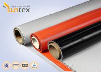 China Silicone Coated Fiberglass Fabric Excellent high & low temperature resistance for sale