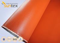 China Silicone Coated Fiberglass Fabric Excellent high & low temperature resistance for sale