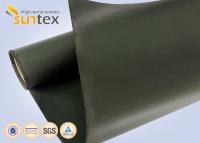 China Fire Curtains A Material: Anti-environment, Flame Resistant Silicone Coated Fiberglass Cloth for sale