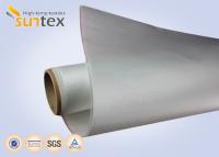 China 550 Degree C Temperature Resistance Acrylic Coated Fiberglass Fabric Easy to Sew and Cut Fire Resistant Fabric for sale