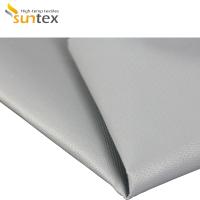 China Silicone Coated Fiberglass Fabric Fireproof Heat Resistant 850g/m2 for sale