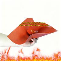 China Fireproof 850g/m2 Heat Resistant Silicone Coated Fiberglass Fabric High Silica Fiberglass Cloth for sale
