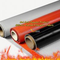 China 850g/m2 Fireproof Heat Resistant Silicone Coated Fiberglass Fabric High Silica Fiberglass Cloth for sale