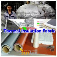 China 1000°C Temperature Resistant Water and Oil Proof Customizable Thermal Insulation Fabric for Removable Insulation Jackets for sale