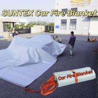 China Flame-Retardant EV Car Fire Blanket with 550℃/1000℃ Thermal Resistance for Oxygen Deprivation Fire Control for sale