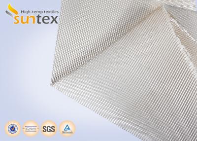 China 1200g Silca High Temperature Fiberglass Cloth 12H Satin For Welding Protection Blanket for sale