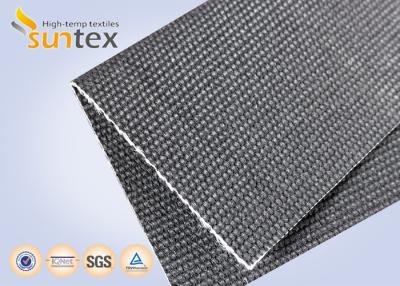 China Flame Retardant Screen Material – 34OZ Graphite Treated Fabric, 650°C Heat Resistant for sale
