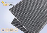China High Silica Fire Smoke Curtain Fabric with 880°C Temperature Resistance and Polyurethane Coated Fiberglass Material for sale