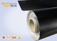 China Durable PTFE Coated Fiberglass Fabric Suitable for Industrial Applications Heat Resistance and Chemical Stability for sale