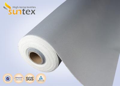 China Waterproof Pu Coated Glass Fibre Fabric for Extremely High Temperature Protect for sale