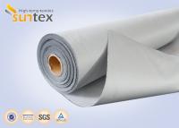 China 0.7mm Polyurethane Coated Glass Fabric for welding blanket for sale