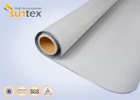 China PU Coated Fiberglass Fabric 460gsm Heat Resistant Welding Blanket for sale