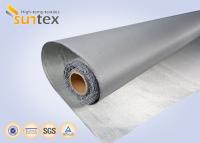 China Fireproof Waterproof PU Coated Fiber Glass Cloth for welding drapes Welding Blanket for sale