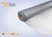 China PU Coated Fiberglass Fabric 460gsm Fire Resistant for Duct Systems for sale