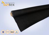 China Black 600C PU Coated Fiberglass Fabric Insulating Properties for sale