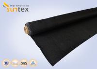 China Fireproof PU Coated Fiberglass Fabric 460gsm High Temperature Resistant for sale