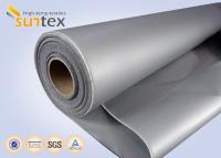 China 34 Oz Silicone Coating Fabric For High Temperature Removable Pads for sale