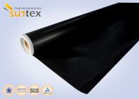 China Waterproof UV Resistant Fire Retardant Silicone Coated Fiberglass Fabric for High Temperature Insulation for sale