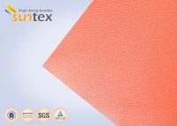 China 17.5 Oz. Fire Resistance Silicone Coated Fiberglass Fabric For Welding Curtains And Fire Blanket for sale