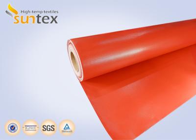 China Customized Colored E-Glass Silicone Rubber Coated Fabric Cloth Fiberglass Base Heat Resistant Safety for Cutting Process for sale