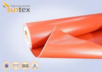 China Silicone Coated Fiberglass Fabric 400 g/sqm, -50C to 500C for sale