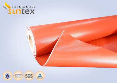 China Silicone Coated Fiberglass Fabric 400 g/sqm, -50C to 500C for sale