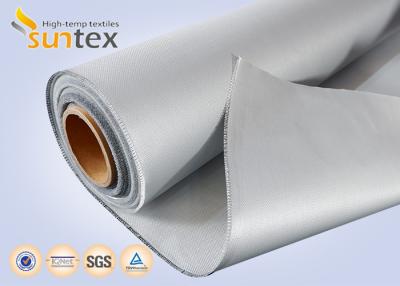 China Oustanding Chemical Resistance Silicone Coated Glass Fibre Fabric for Fireproof Removable Insulation Jacket for sale