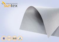China 17Oz Grey Silicone Coated Fiberglass Cloth-Fire Blanket And Welding Blanket for sale