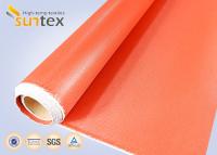 China 0.4mm Silicone Impregnated Fiberglass Cloth with Temperature Resistance for sale