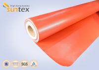 China High Temperature Resistance Silicone Coated Fiberglass Fabric for flame retardant equipment covers for sale