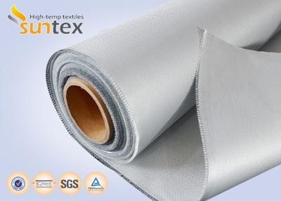 China Chemically Resistant Silicone Coated Fiberglass Fabric, Highly Durable for sale