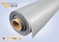 China Silicone Coated Fiberglass For Removable Insulation Jackets And Welding Protection for sale