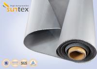 China Fireproof Curtain Fiberglass Fabric | 560g Silicone Coated, Fire Resistant for sale