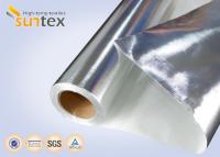 China Hermetic & Weather-Resistant Aluminum Foil Fiberglass Cloth (Fireproof) for sale