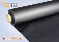 China Chemical-Resistant Black Neoprene-Coated Fiberglass Fabric or Tape for Middle East for sale