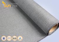 China High Temperature Silica Fiberglass Cloth Fire Barrier Fire Blanket Material for sale