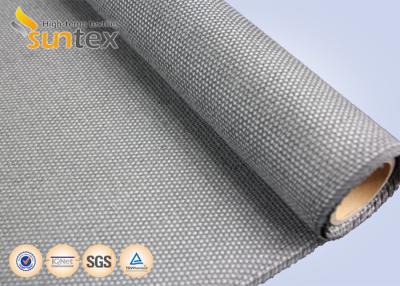China Boiler Insulation Fabric | 1.5mm Calcium Silicate Coated, High Temp Fireproof Fiberglass for sale