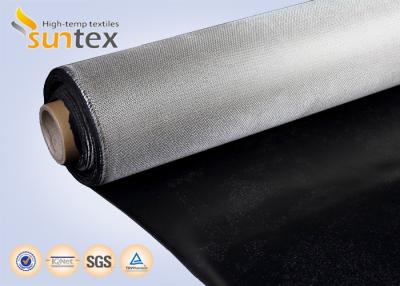 China Weatherproof Hypalon Fiberglass Fabric Roll: Chemical Resistant for Construction HVAC for sale