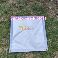 China 550C Heat Resistant Fire Pit Mat with Multi-Layer Structure and Customizable Size for Outdoor Safety for sale