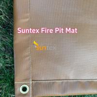 China 550°C Heat-resistant Fire Pit Mat with Customizable Size and Multi-layer Structure for Outdoor Protection for sale