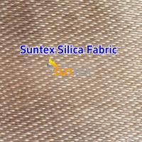 China High Purity 1700°C Silica Fabric Industrial Fire Insulation Cloth for sale