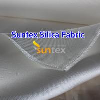 China High Purity 1700°C Silica Fabric Industrial Fire Insulation Cloth for sale