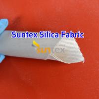 China High Purity 1700°C Silica Fabric Industrial Fire Insulation Cloth for sale