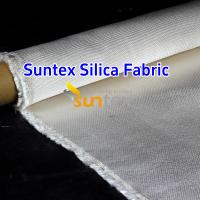 China 22 Years Factory Silica Fabric 1000℃ Long Term Heat Resistant Silica Insulation Cloth ISO9001 SGS Certified for sale