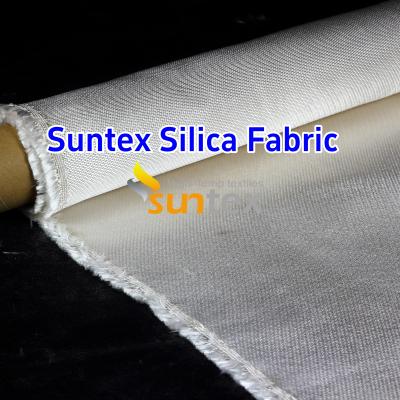 China High Purity 1700°C Silica Fabric Industrial Fire Insulation Cloth for sale
