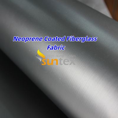 China 0.45mm Thickness Neoprene Coated Fiberglass Fabric with High Temperature Resistance and Fire Retardant Properties for sale